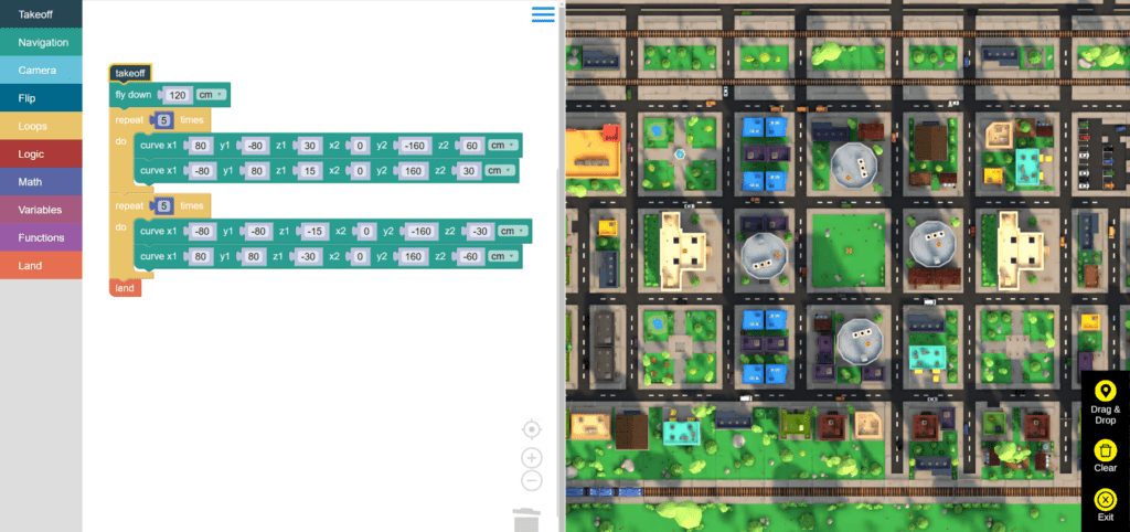 DroneBlocks Simulator Adds New Measuring Tool to Improve Drone Coding ...