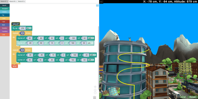 Math Behind the DroneBlocks Curve Command | DroneBlocks