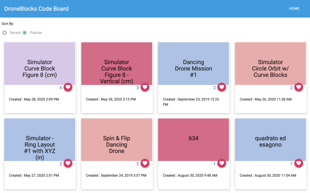 Get Social with the DroneBlocks Code Board | DroneBlocks