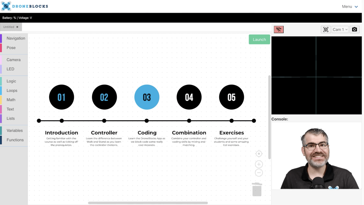 NEW COURSE! GO1 Basic Training With DroneBlocks | DroneBlocks